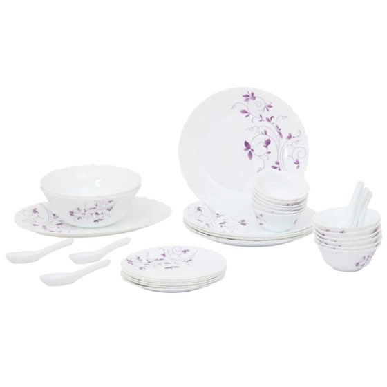 Laopala Diva Dazzle Purple Dinner Set – 33 Pieces – Corporate Gifts ...