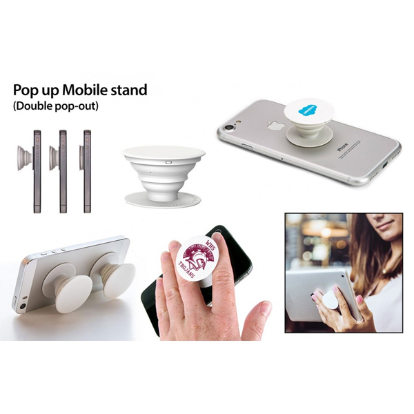 Pop Up Mobile Stand (Double Pop Out) – Corporate Gifts | Promotional ...